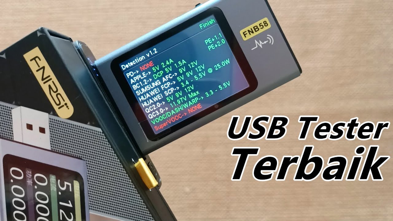 Test Usb Tester Fitur Lengkap | Fast Charging | Volt Amper Watt | E ...