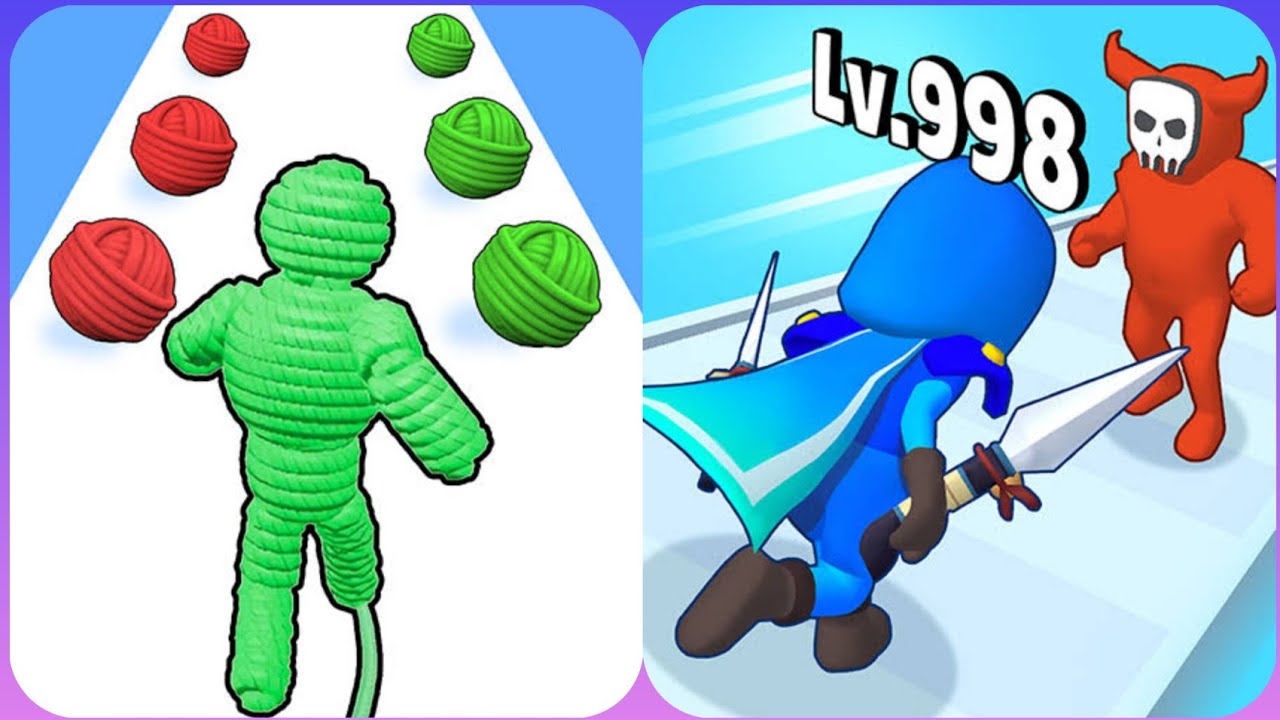 Solo levelling 3D Vs Rope Man Run 3D💙💕💞💕💙Satisfying Big Levels Android iOS Gameplay Max Now ...