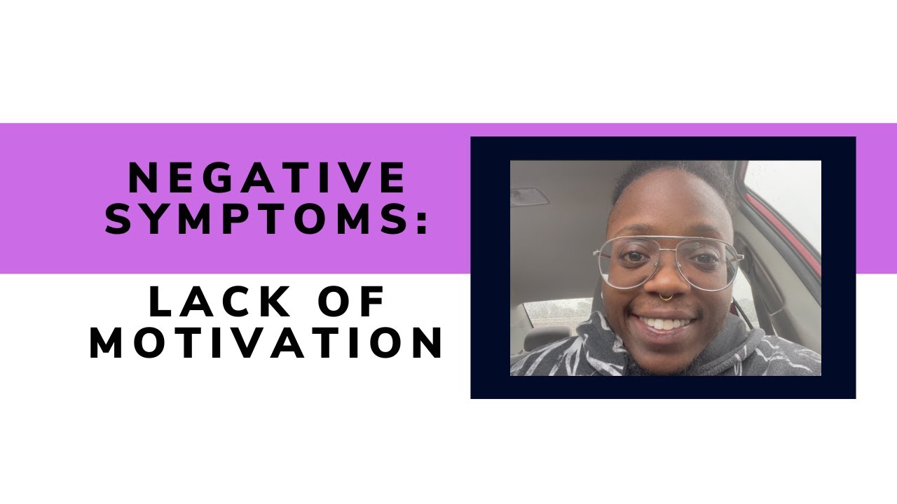 Schizoaffective lack of motivation: negative symptoms vlog - YouTube