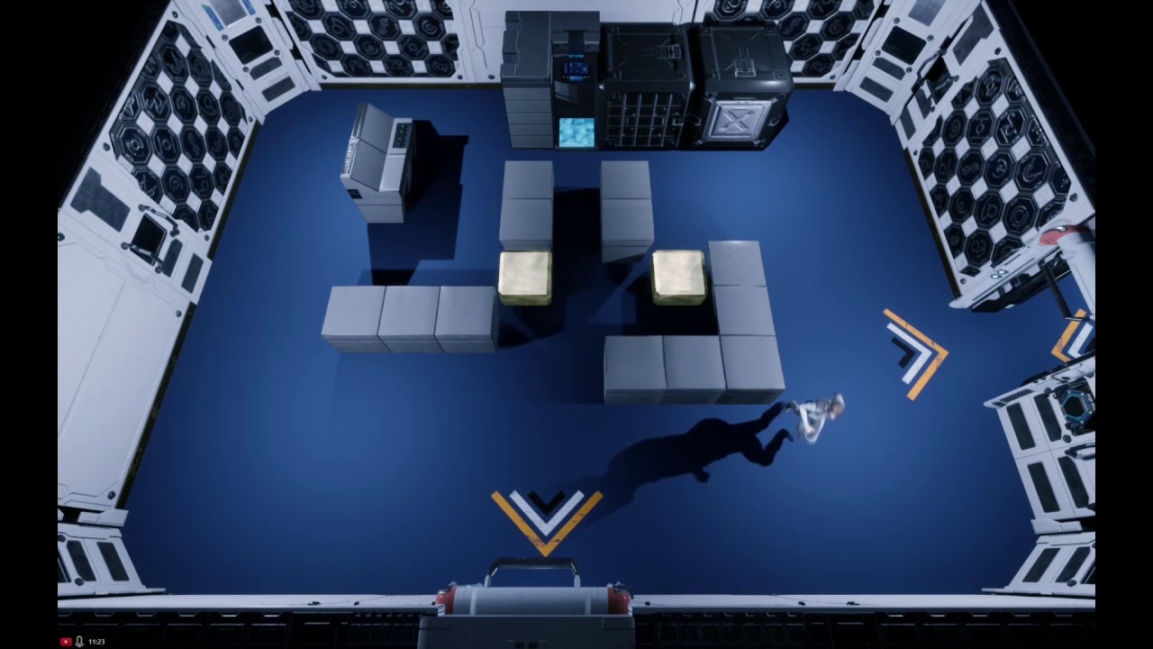 TOP DOWN SPACE PUZZLE GAME! (The Grand Block Odyssey DEMO) - YouTube