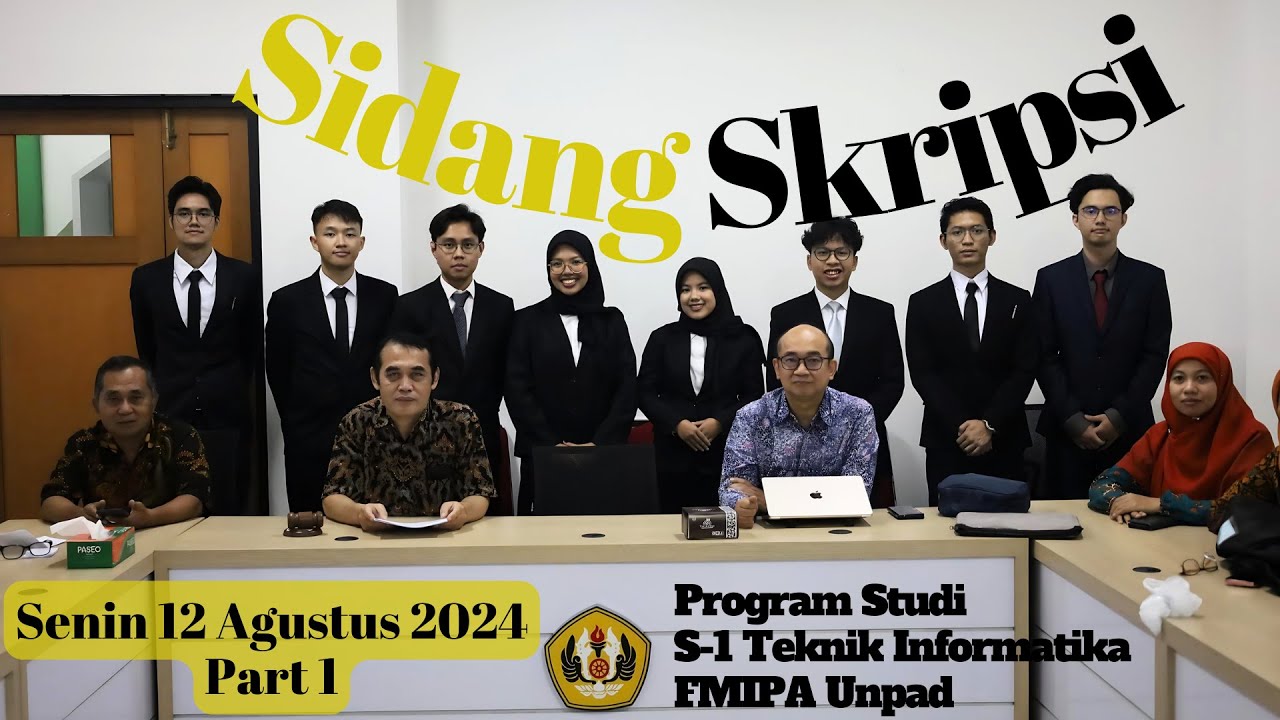 Sidang Skripsi Prodi S1 Teknik Informatika Dep.Ilmu Komputer FMIPA ...