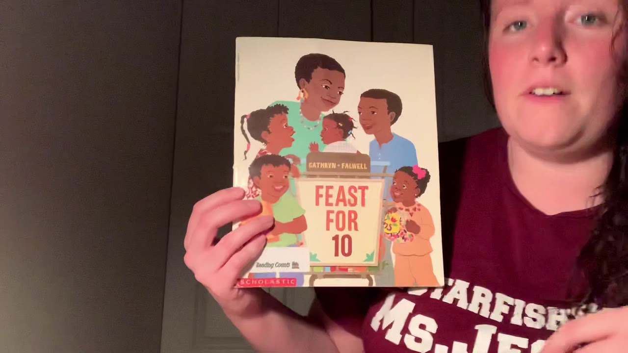 Feast For 10 by Cathryn Falwell read aloud by Ms.Jessica - YouTube