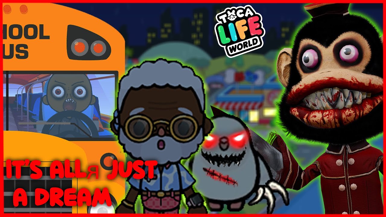 It's all just a dream toca life world 🥵🥵/ toca boca horror - YouTube