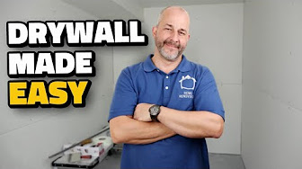 DRYWALL INSTALLATION GUIDE A-Z DIY - YouTube