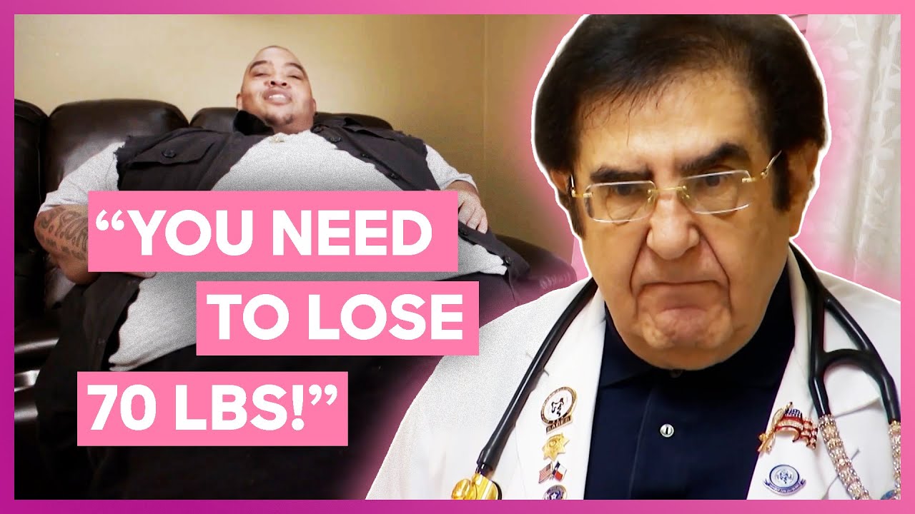 Dr. Now Challenges A Patient To Lose 70 Lbs In Two Months! | My 600-lb ...