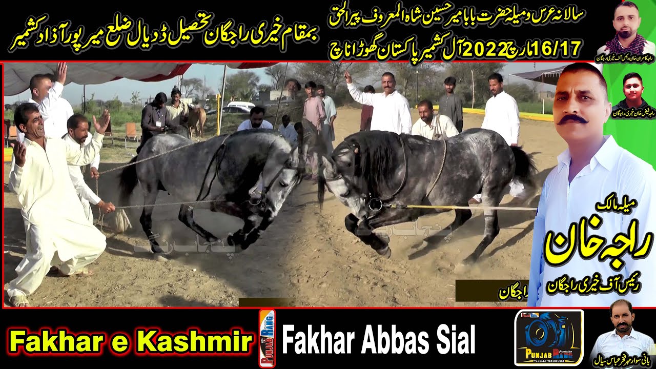 Fakhar Sial ll Raja Khan ll All Kashmir Pakistan Horse Dance ll Khari ...