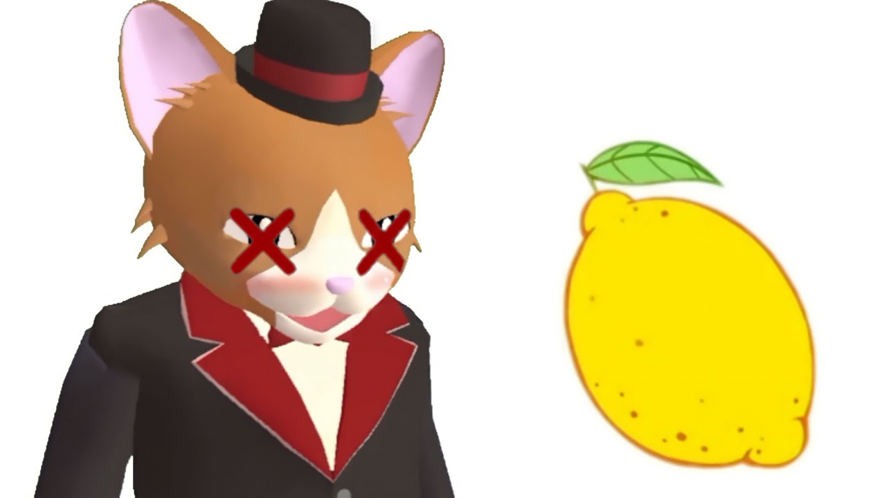catbutler eats a lemon and dies.. - YouTube