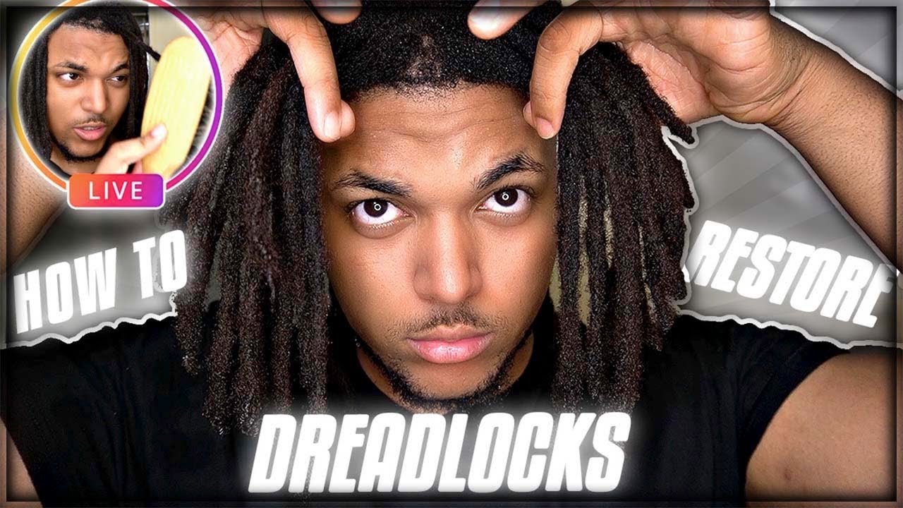 How I Quickly RESTORED My Dreadlocks! - YouTube