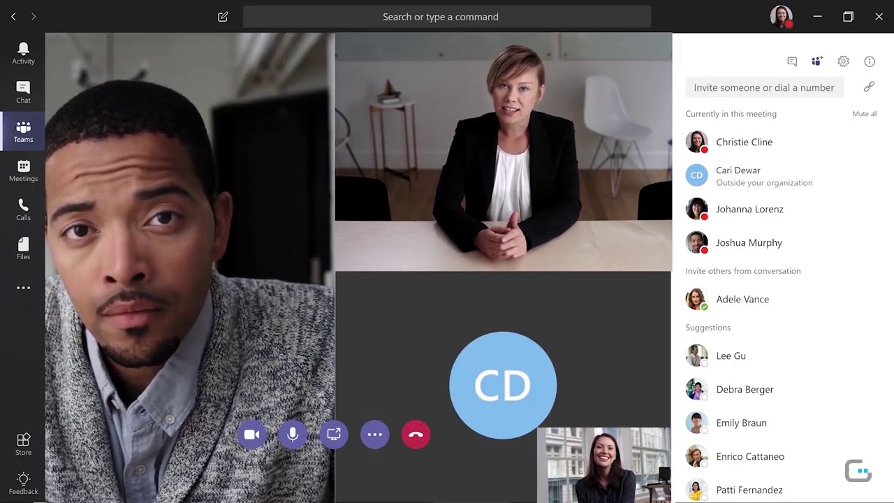 Microsoft Teams Demo - YouTube