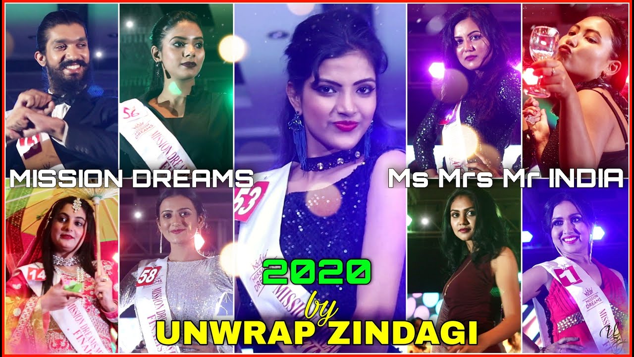 MISSION DREAMS Miss Mrs Mr INDIA 2020 GRAND FINALE | Best Detailed ...