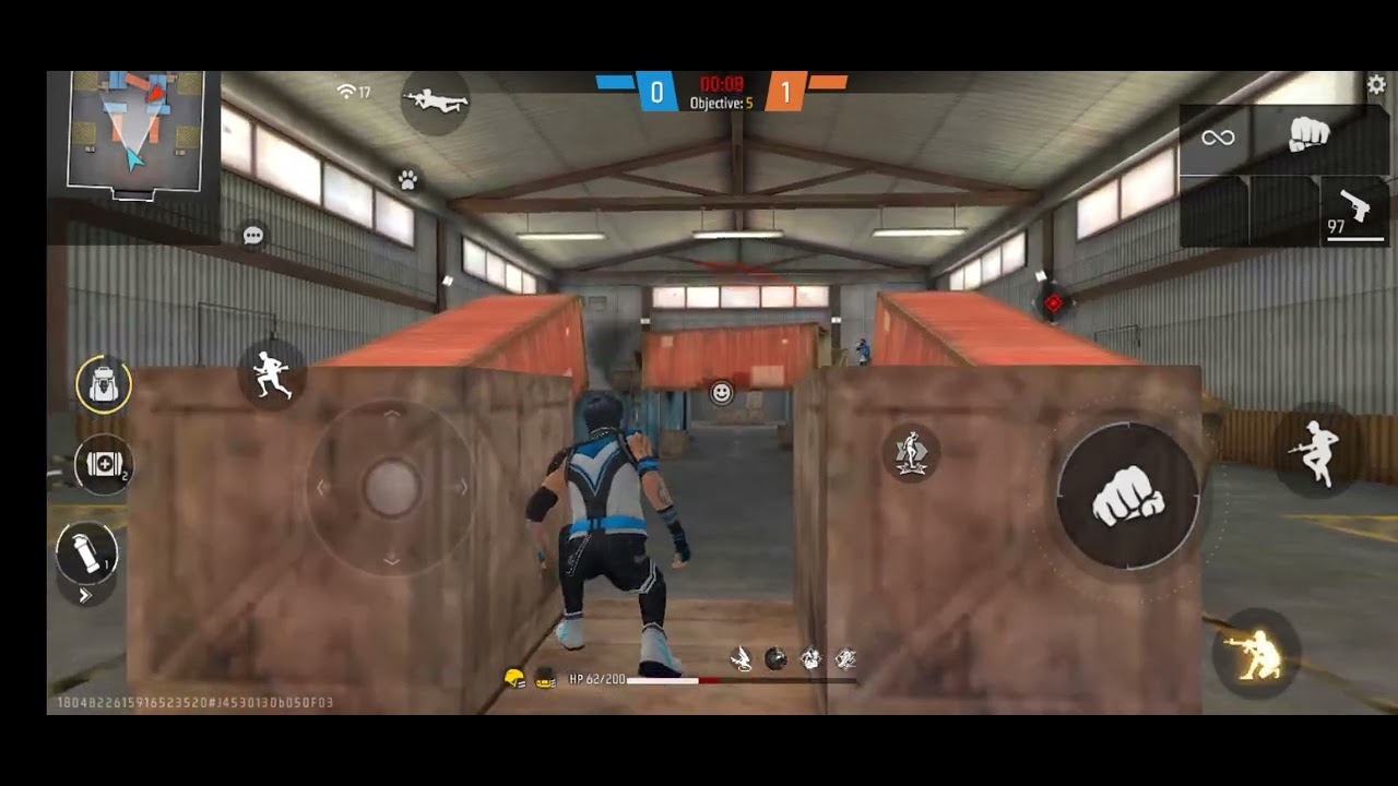 free fire. team up challenge. new blue bundel - YouTube