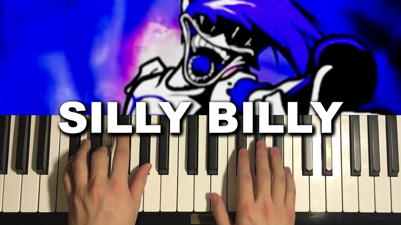 How To Play - Silly Billy (Piano Tutorial Lesson) FNF Hit Single Real ...