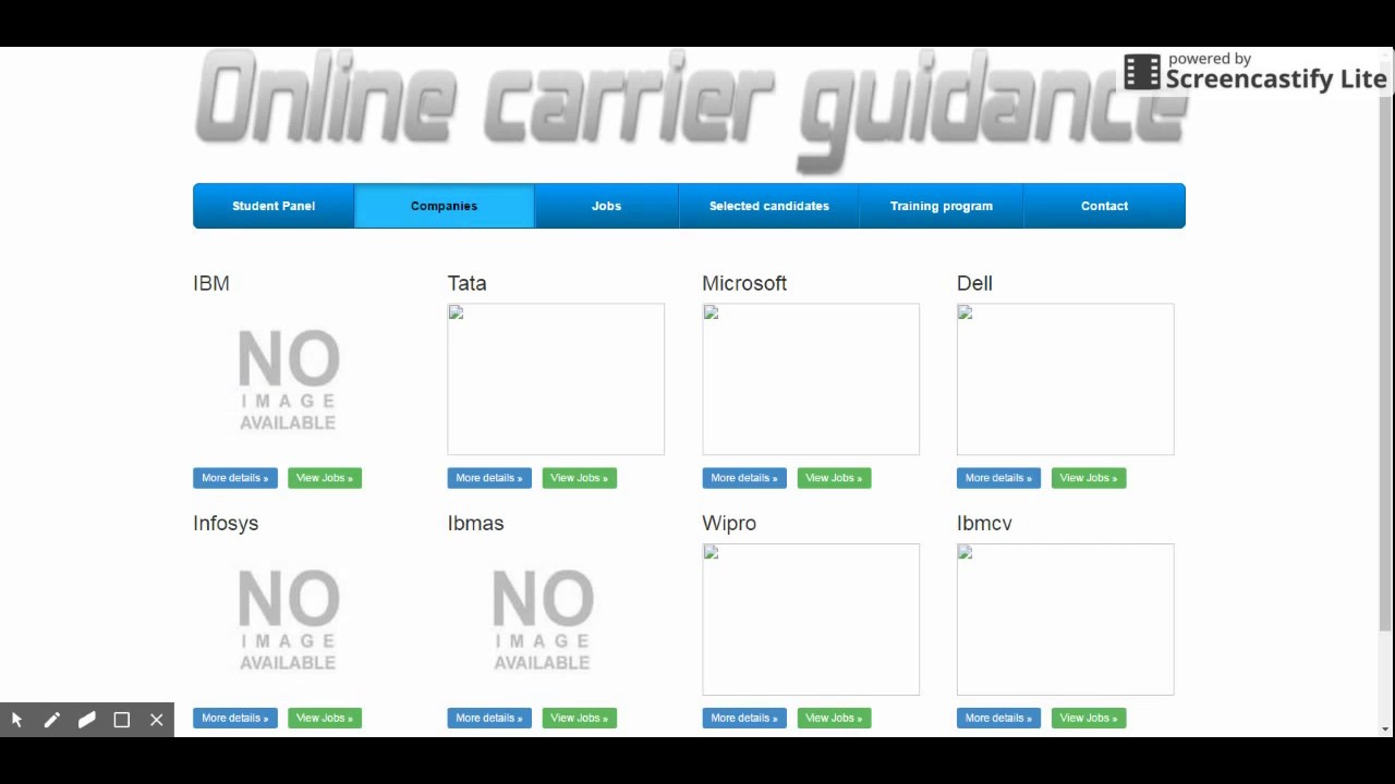 Er Diagram For Online Career Guidance System