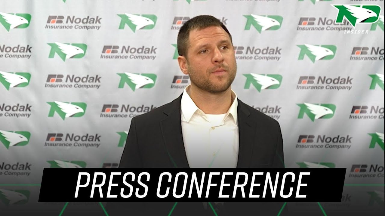 UND Football | Isaac Fruechte Introductory Press Conference | 2.7.24 ...