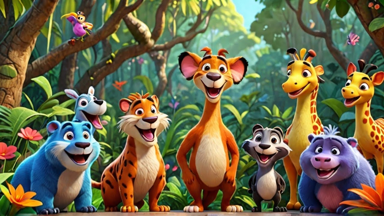 ABC Zoo Animals Song | Nursery Rhymes & Fun Alphabet Sounds for Kids 🦁 ...