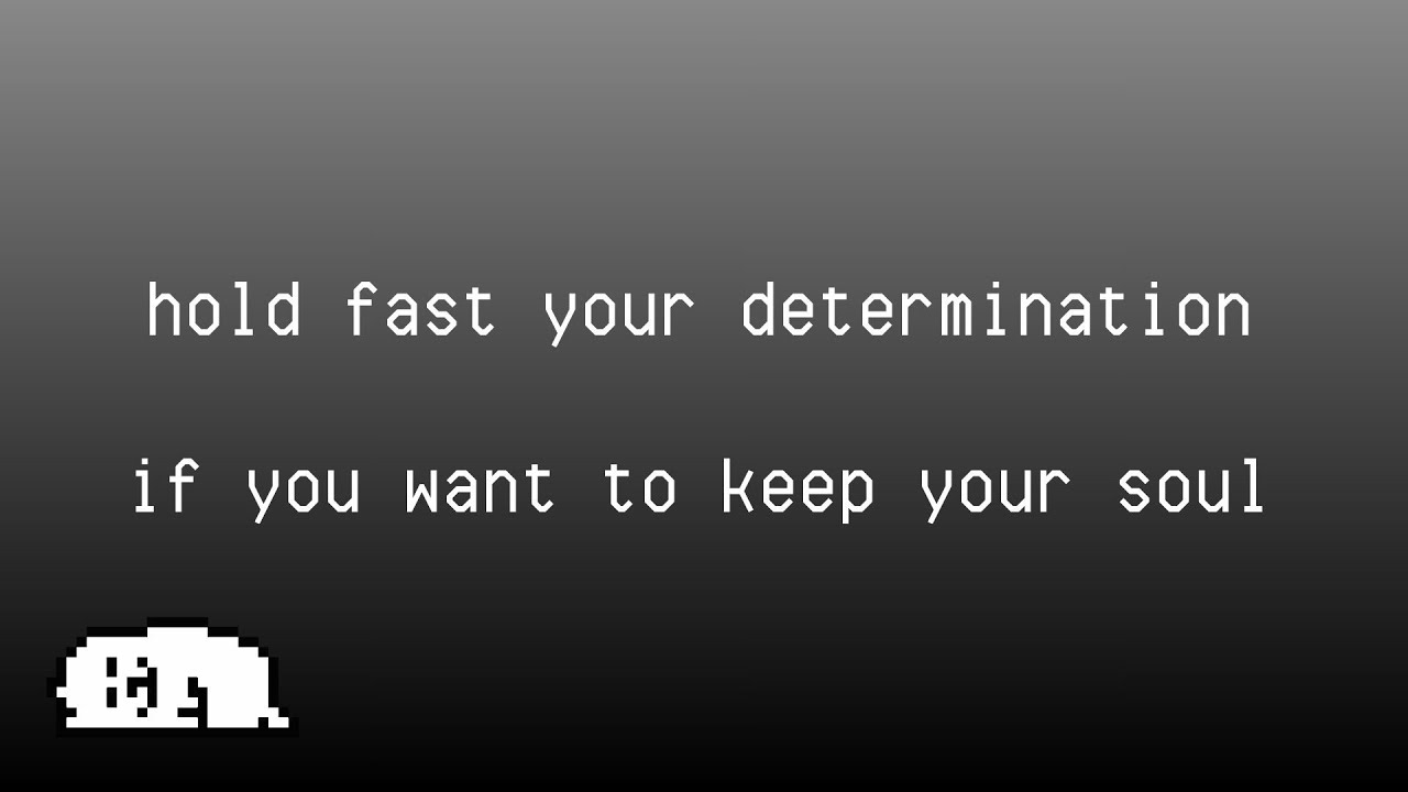 Determination An Original Undertale Song - YouTube