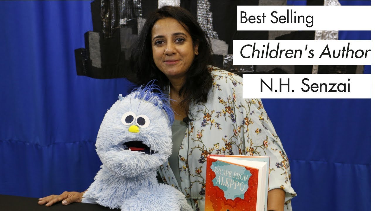 Author N H Senzai on the Van Show - YouTube