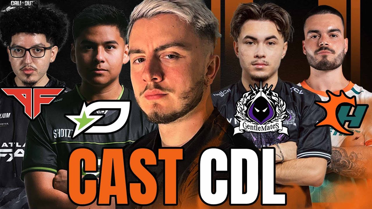⚡CAST CDL : GENTLEMATES vs FALCONS / SURGE vs HERETICS / OPTIC vs ULTRA ...
