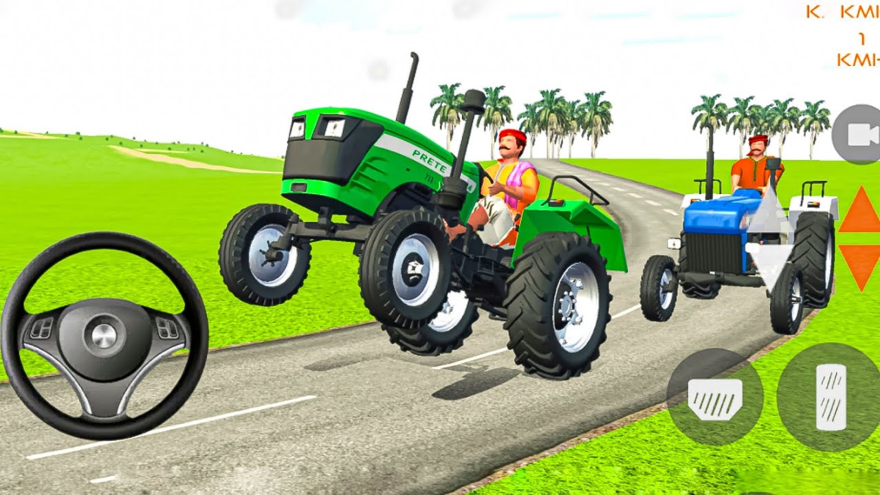 Indian Tractor Simulator 3d | Indian Tractor Driving 3D: #60 Preete ...