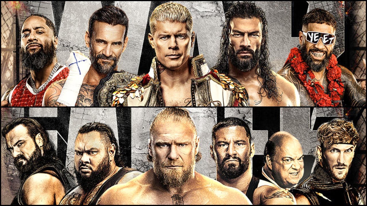 WarGames Match Team Brock Lesnar Vs Team Roman Reigns WWE 2K5 - YouTube