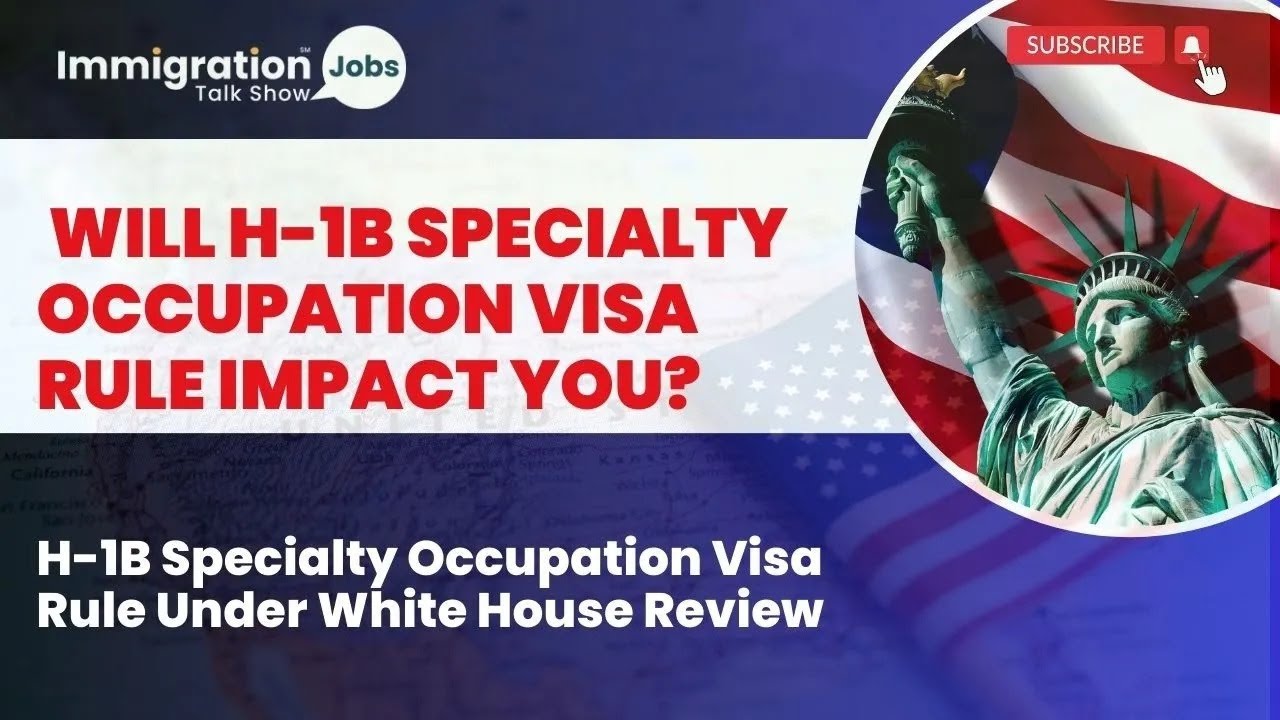 🎯 How Will the H-1B Specialty Occupation Visa Rule Impact You? 🤔 ...