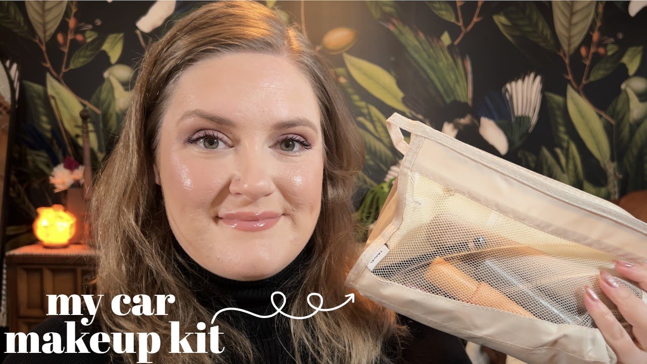 EASY, FAST & MESS FREE MAKEUP | How I do a full face in the car🚘 - YouTube