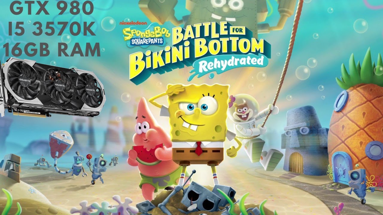 SpongeBob SquarePants🧽 FPS test on i5-3570k 🧽 GTX 980 🧽Budget Gaming ...