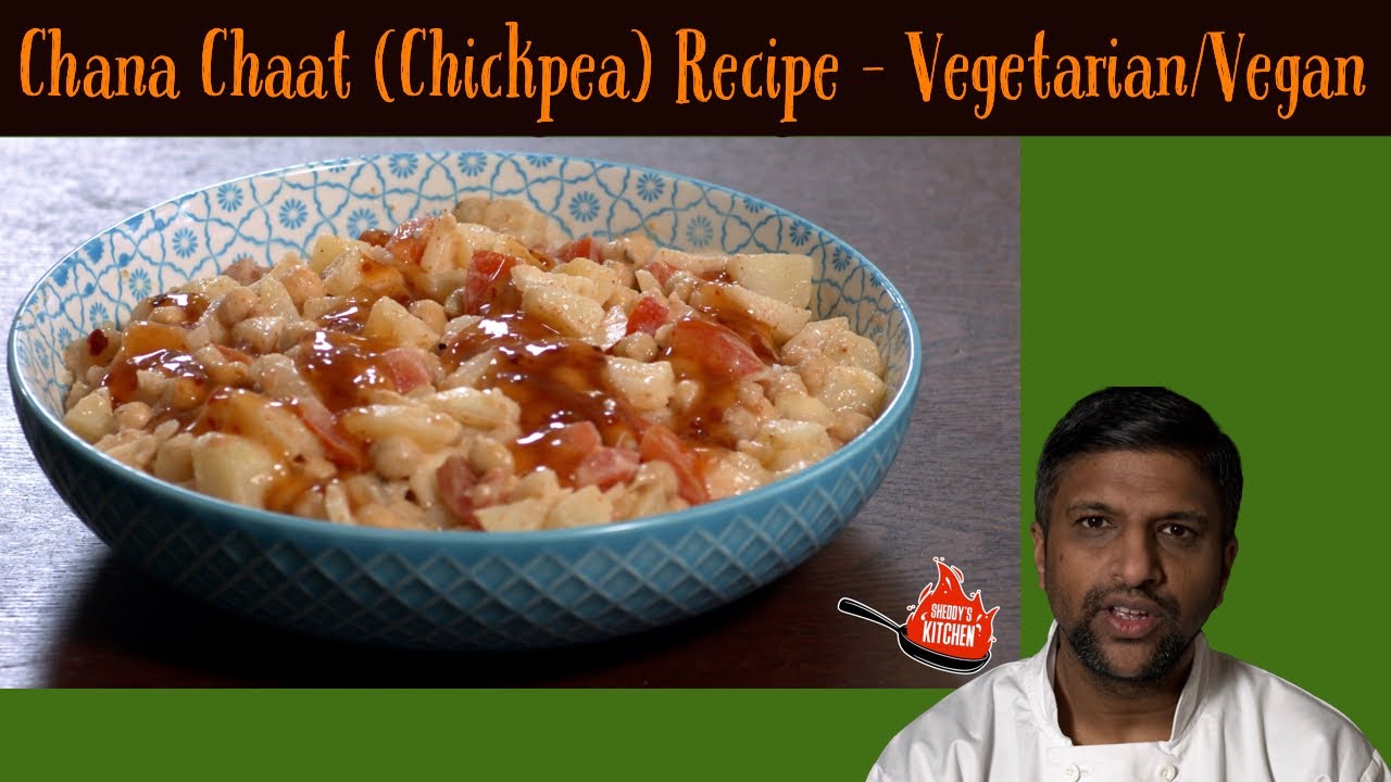 Chana Chaat (Chickpea) Recipe - Indian/Pakistani Starter - Vegan ...
