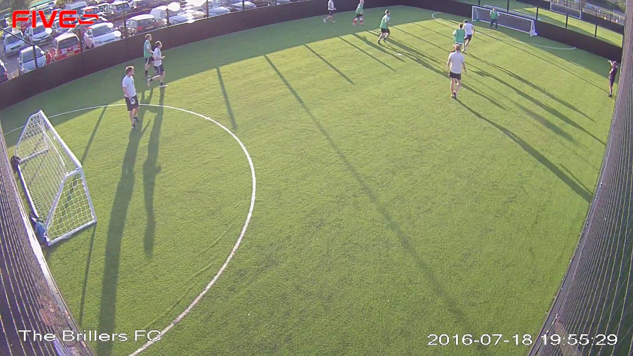 168090 Pitch1 Fives Soccer Centre Camera1 The Brillers FC vs Compton FC ...