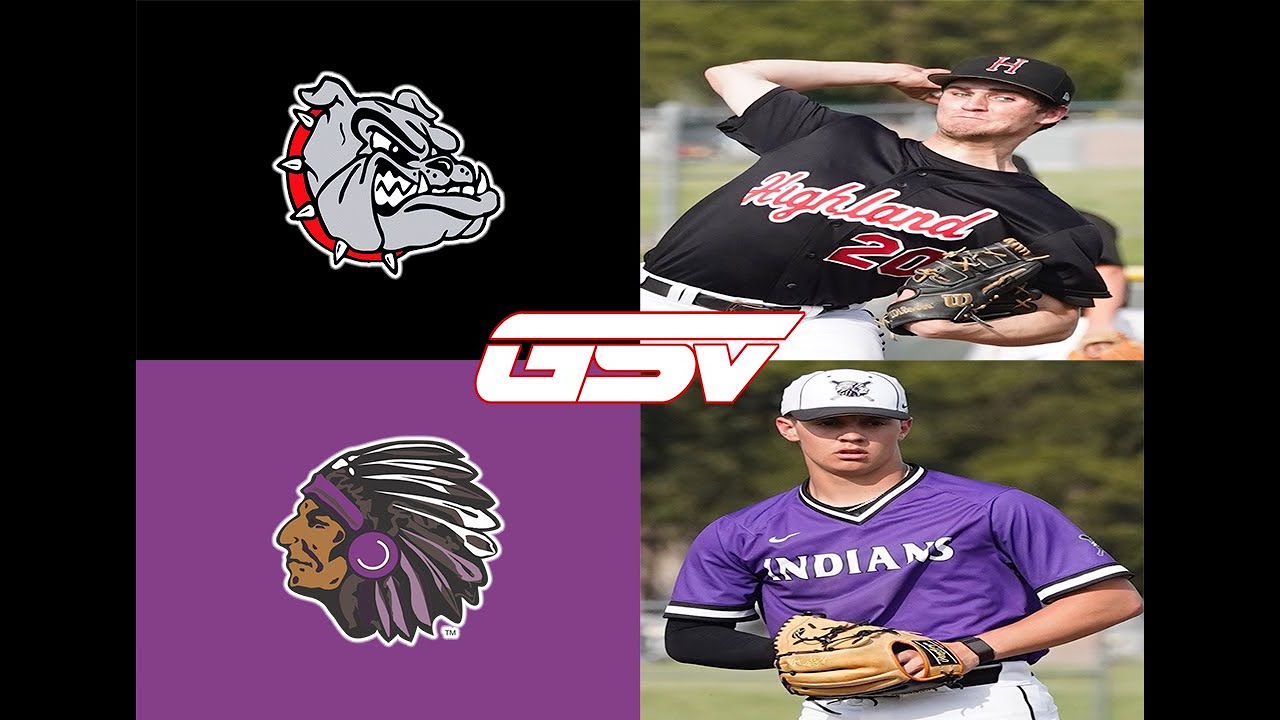 Highland vs Mascoutah: FULL HIGHLIGHTS #baseball - YouTube