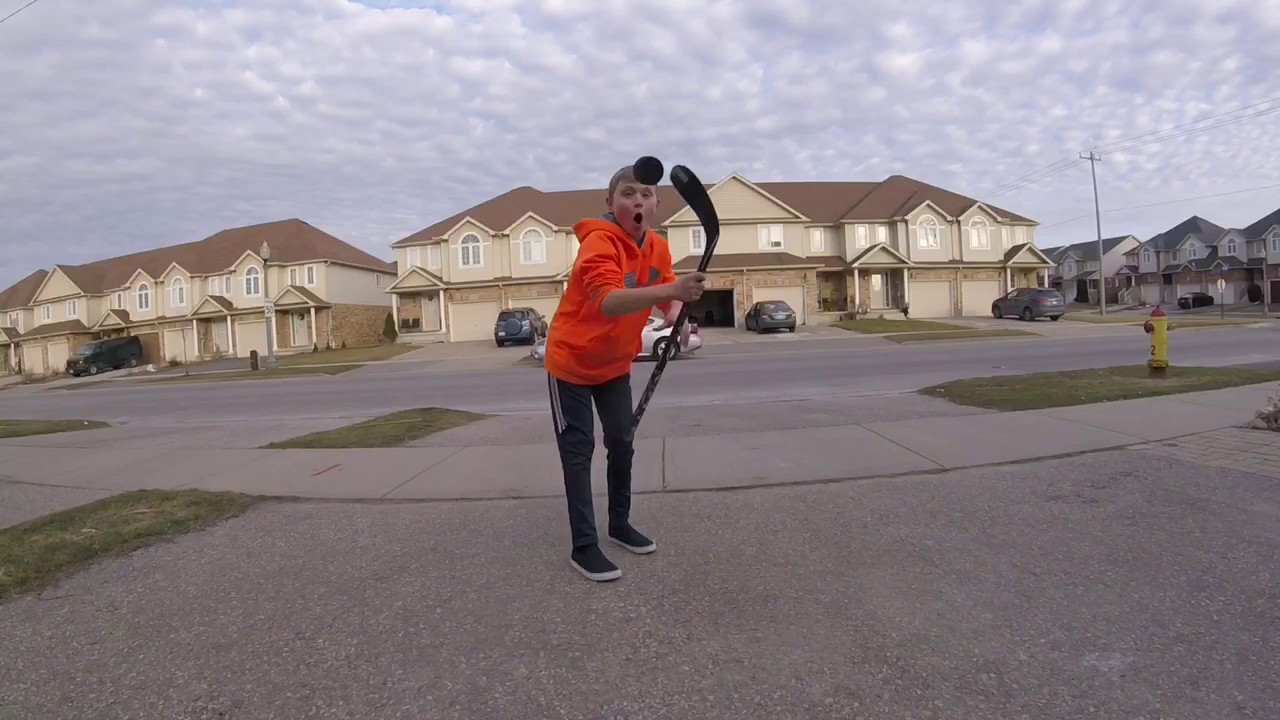 Absolutely INSANE 4 Body-Turn Puck Trick! - YouTube