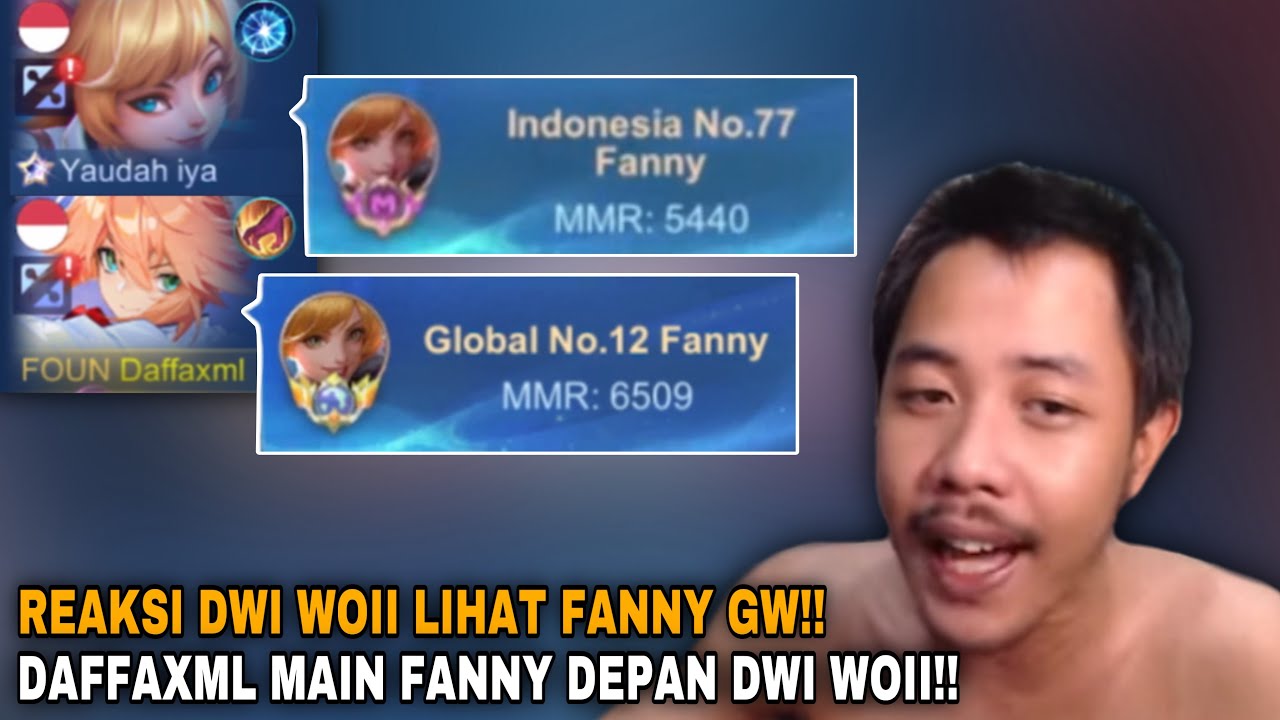 REAKSI DWI WOII LIHAT FANNY DAFFAXML!! MAIN FANNY DEPAN PAWANG NYA ...