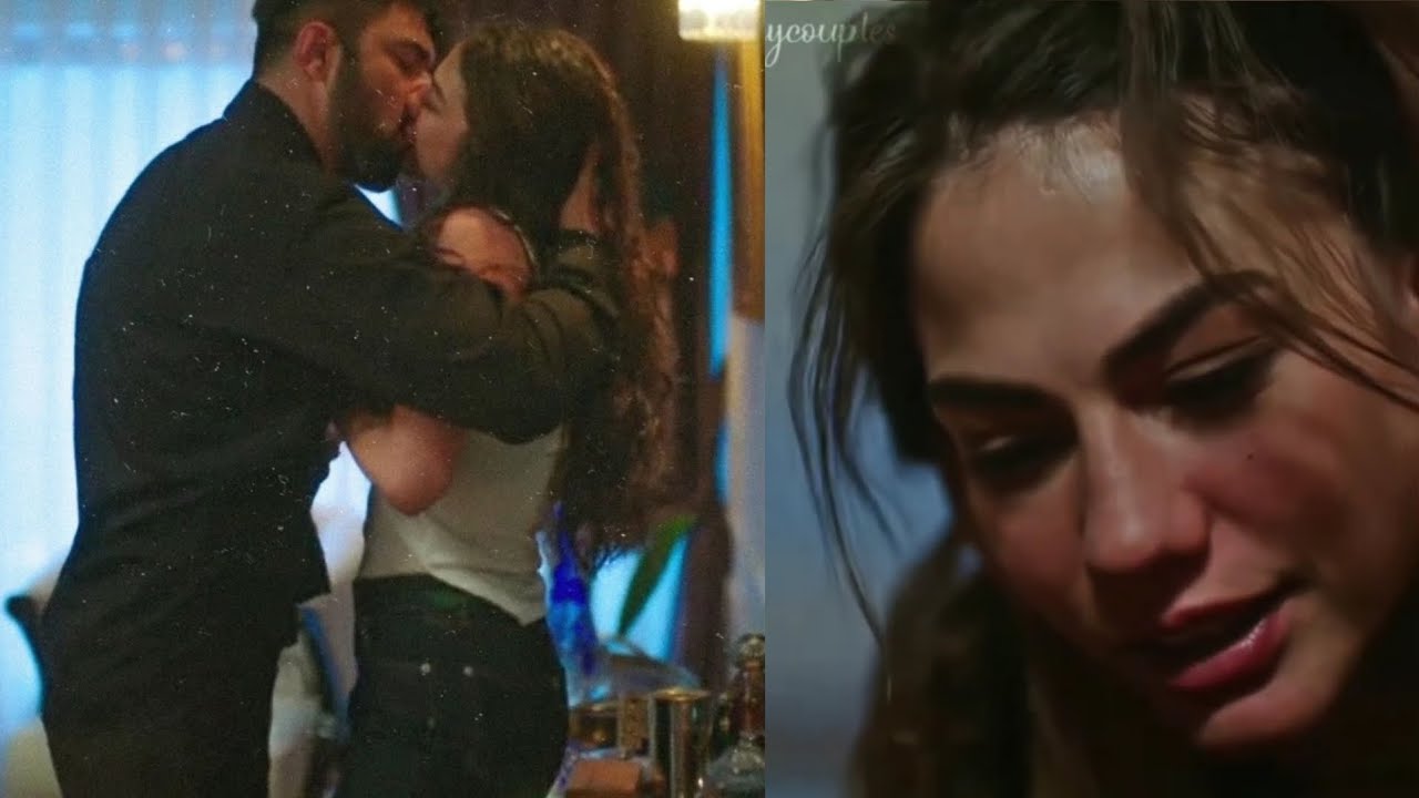 Demet Özdemir kissing scene from her new series 💥 - YouTube