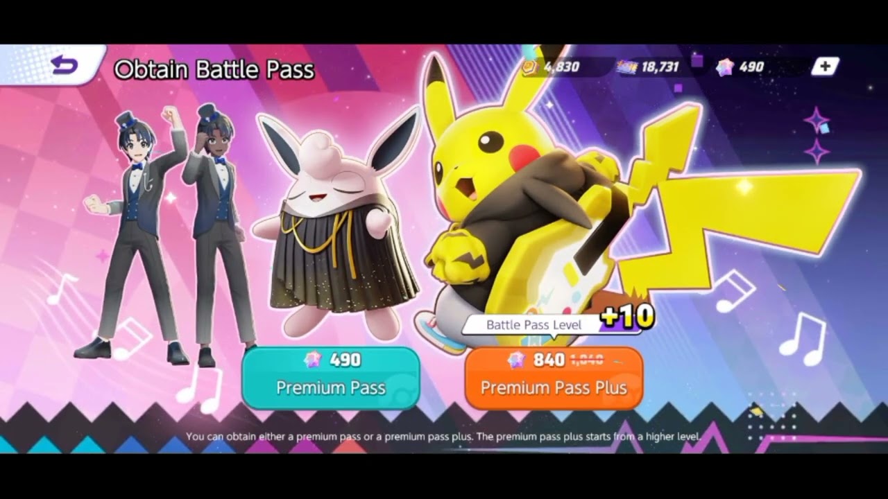 PURCHASING FIRST BATTLE PASS IN POKEMON UNITE - YouTube