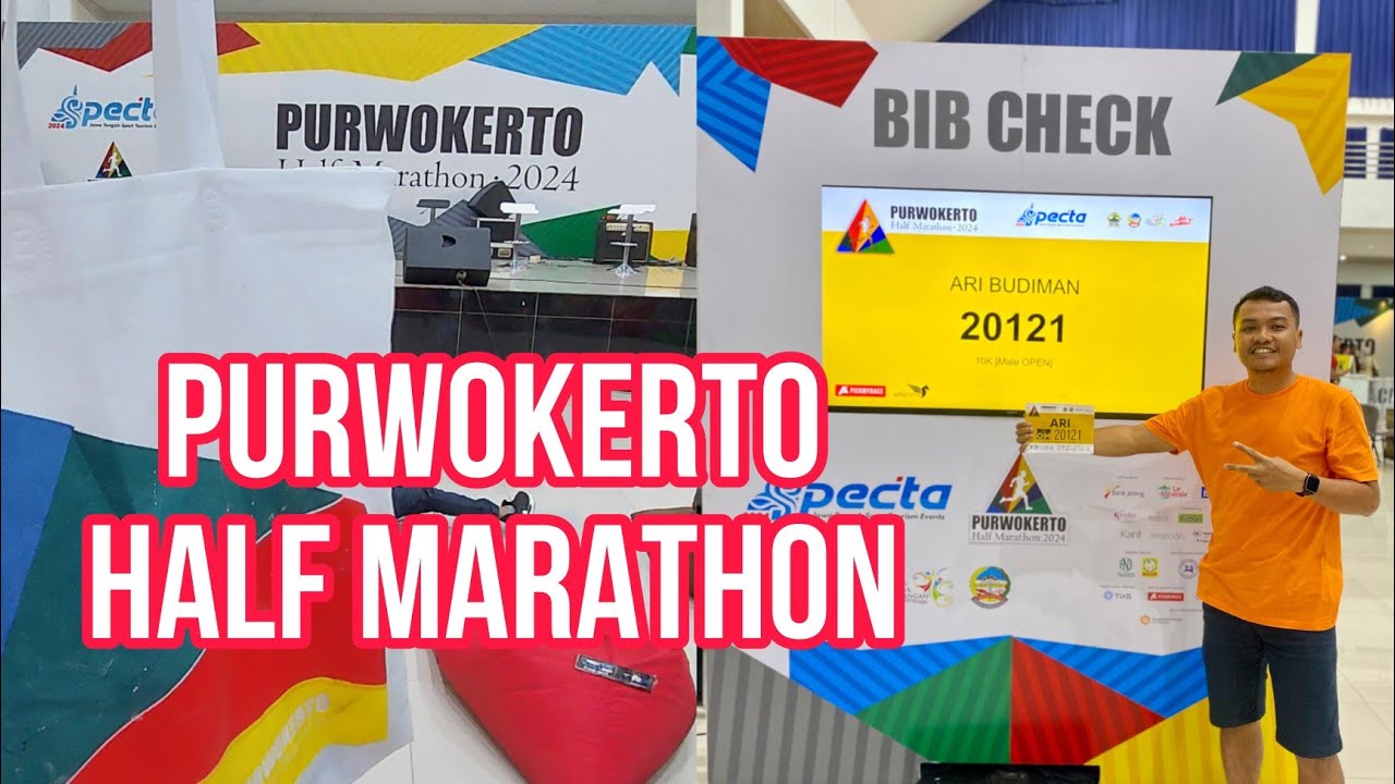 [RPC] RACE PACK COLLECTION PURWOKERTO HALF MARATHON 2024 - YouTube