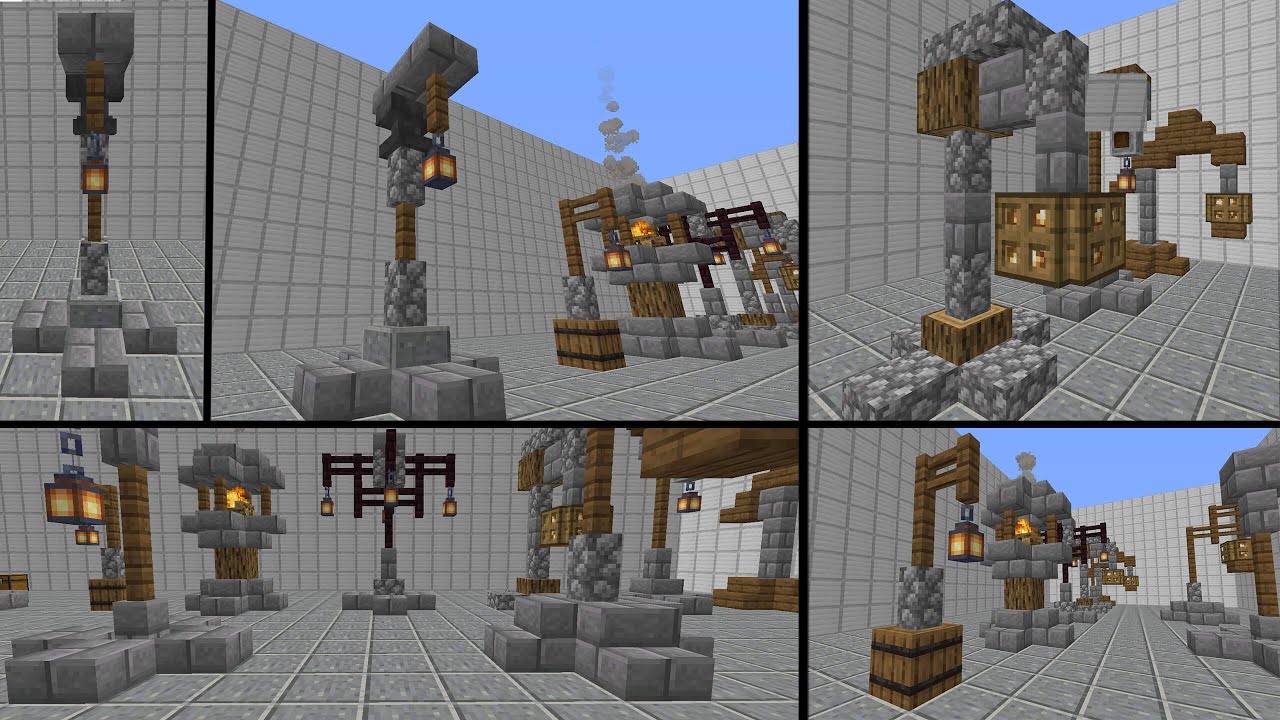 Minecraft: 10 Lighting Build Hacks and Ideas - YouTube