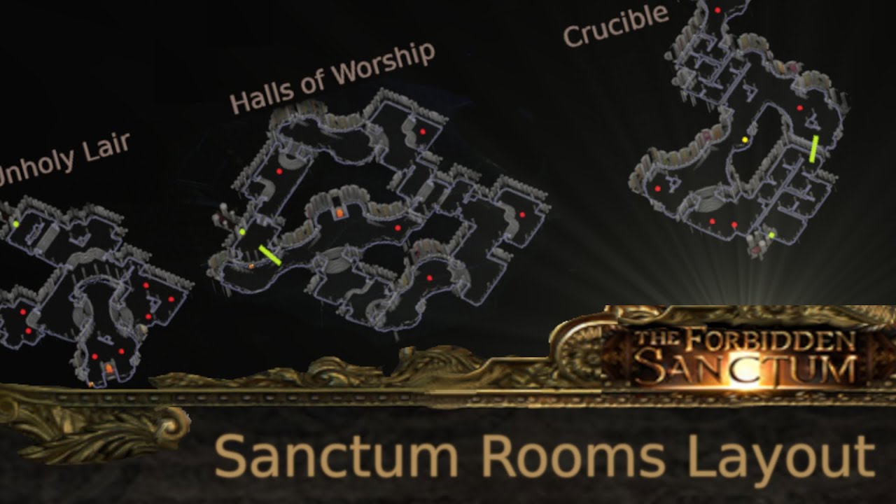 Path of Exile 3.20 - Every Sanctum Room Layout + No-Hit Showcase - YouTube