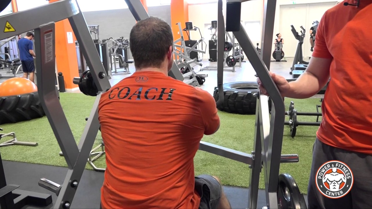 Rudermaschine - Hammer Strength Dorian Yates Row - YouTube