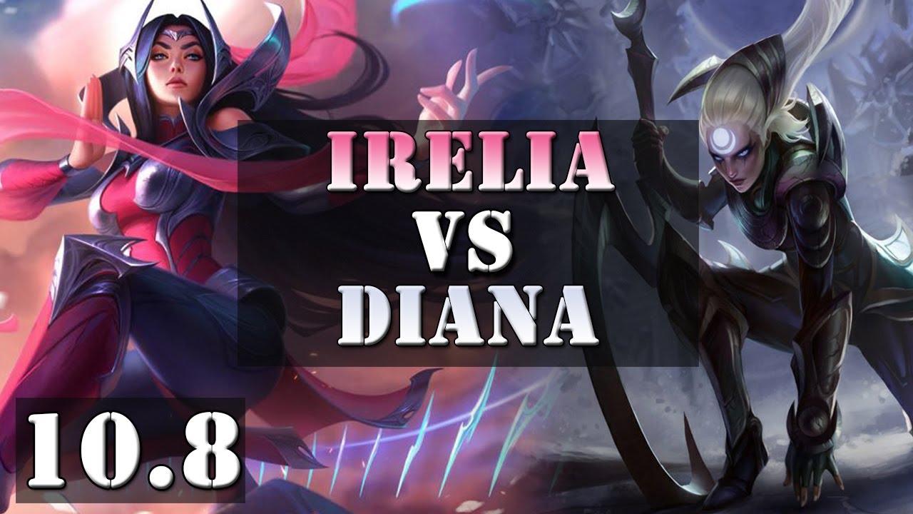 [PT-BR] Irelia vs Diana (MID) l KDA 12/5/5, Irelia BR I Diamante I ...
