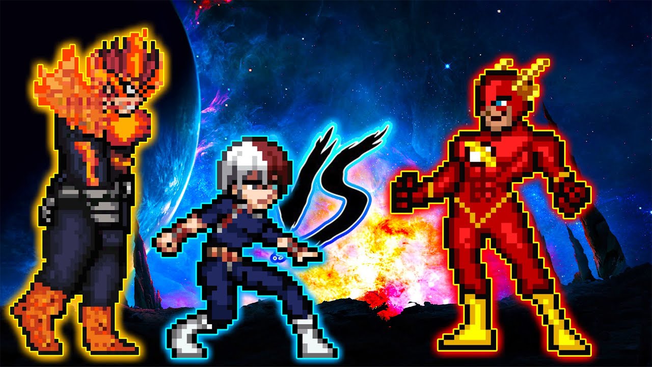 🥵FLASH OP VS ENDEAVOR OP & TODOROKI OP IN JUMP FORCE MUGEN - YouTube