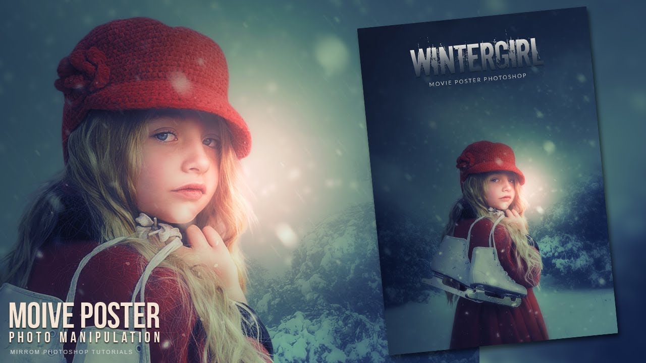 Create a Movie Poster Photo Manipulation Effects With Photoshop - YouTube