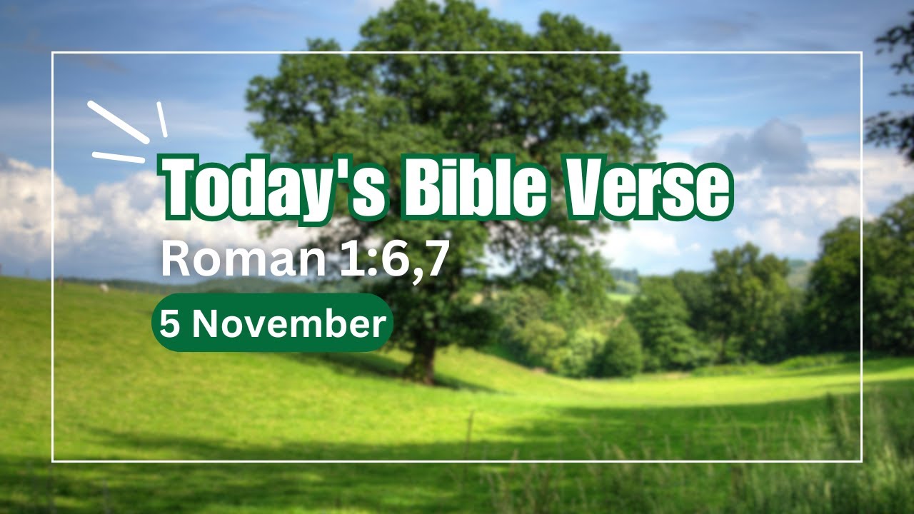Today’s bible verse with explanation | Today’s Bible Verse 05-11-2024 # ...