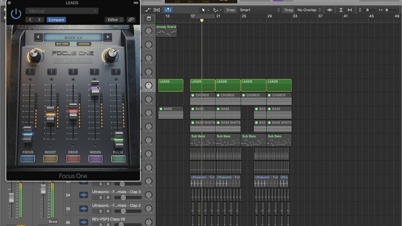 Testing out the Focus One plugin from Sick Individuals! (Logic Pro X ...