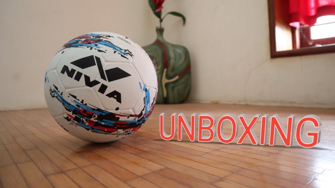 NIVIA STORM (Size - 5) FOOTBALL UNBOXING + First Impression - YouTube