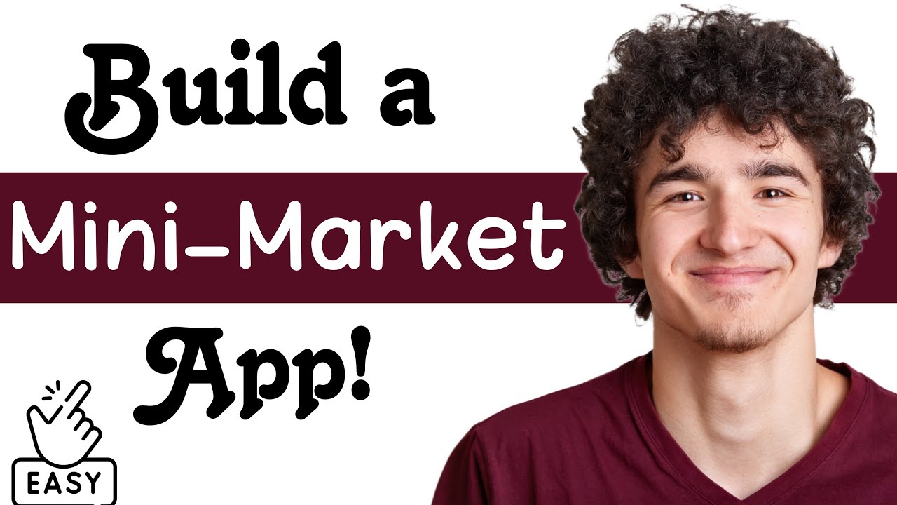 How to Build a Mini Market App - YouTube