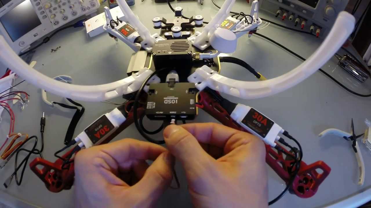 DJI F450 Build #12: Wiring - YouTube