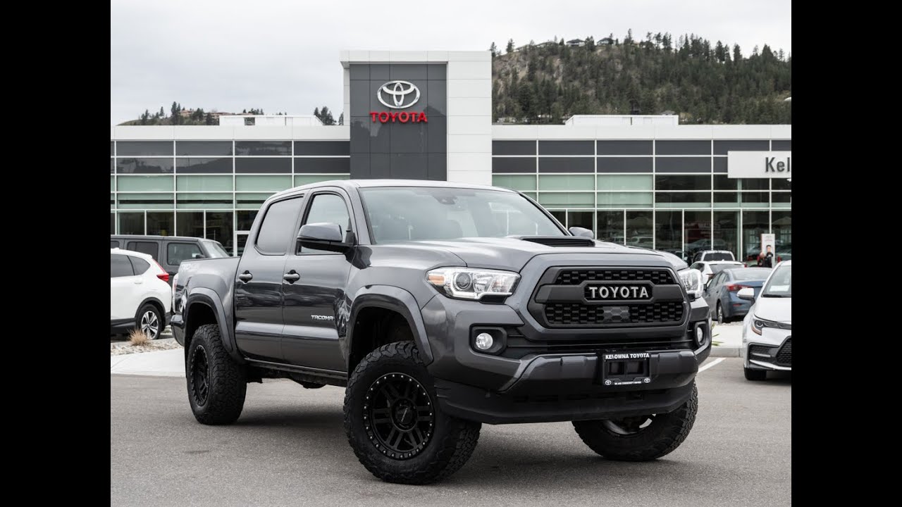 Grey 2021 Toyota Tacoma TRD Sport Premium Walkaround - Kelowna Toyota ...