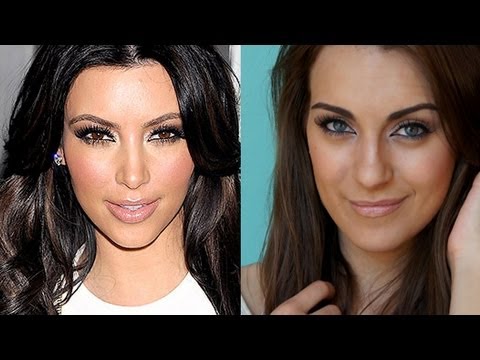 Изящный макияж КИМ КАРДАШЬЯН с палеткой NAKED