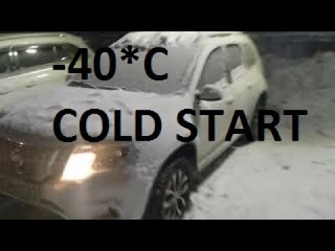 Extreme car cold start compilation #99 -40*C | Запуск двигателя в мороз ...