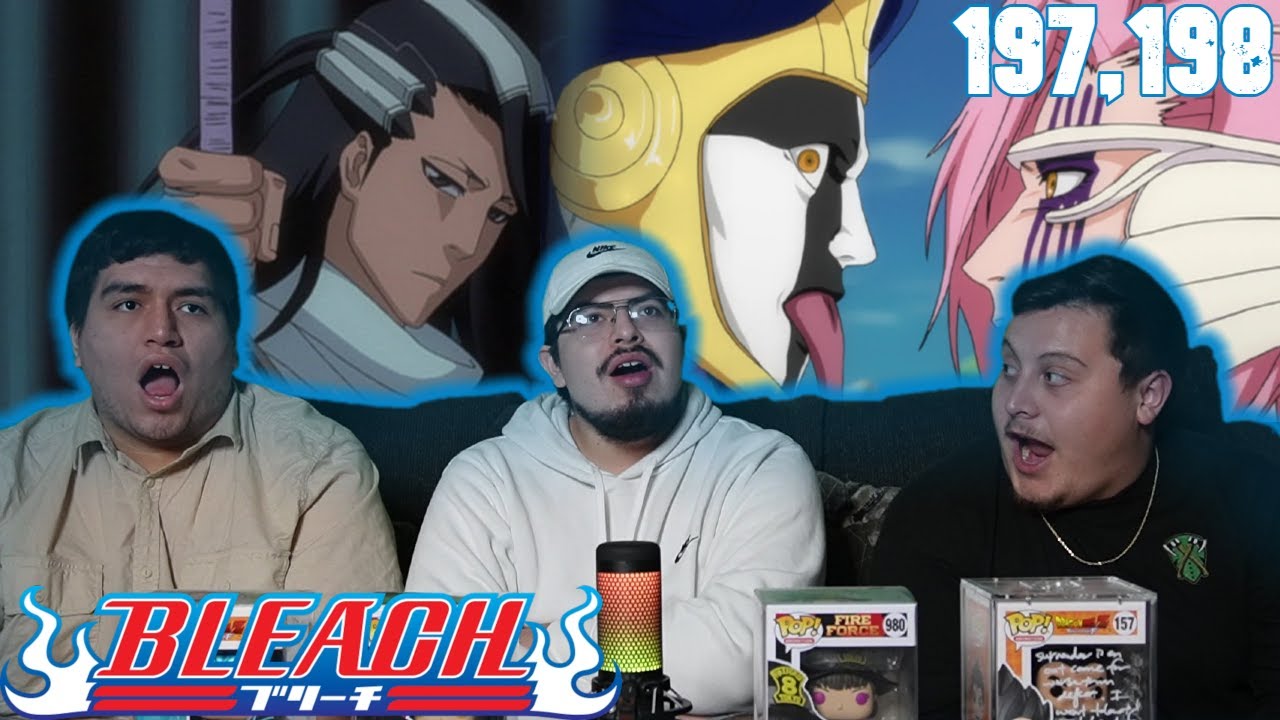 Byakuya's Bankai, The Quiet Anger (Bleach Ep 197-198) - TF Reacts - YouTube